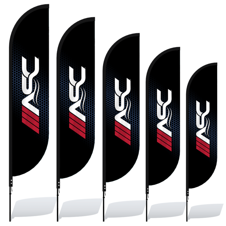 Custom Feather Flags & Banners | Action Sports Canopies