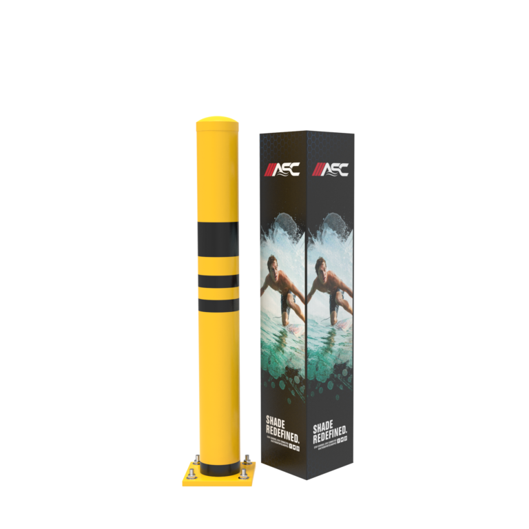 Bollard Cover - Triangle | Action Sports Canopies