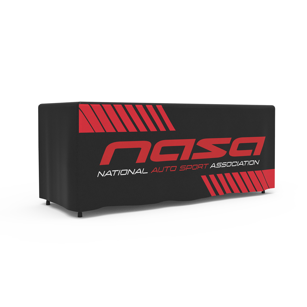 NASA® 6ft Fitted Table Cover (Red) | Action Sports Canopies