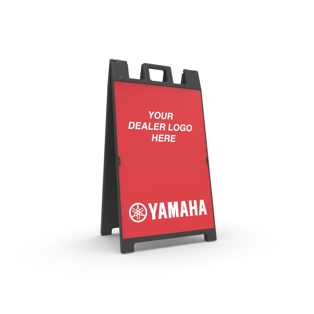 Yamaha® 24" x 36" Deluxe Signicade A-Frame | Action Sports Canopies